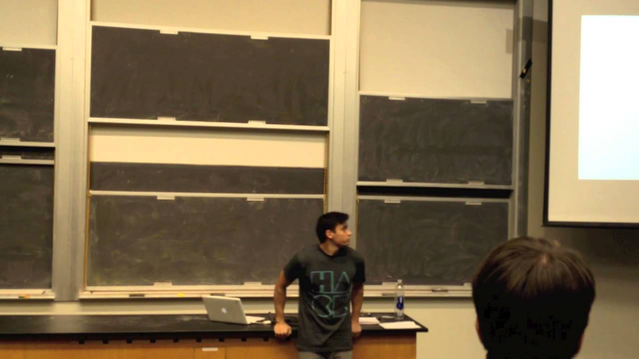 ENGN 9 Lecture Cliff Weitzman Part 1 - YouTube
