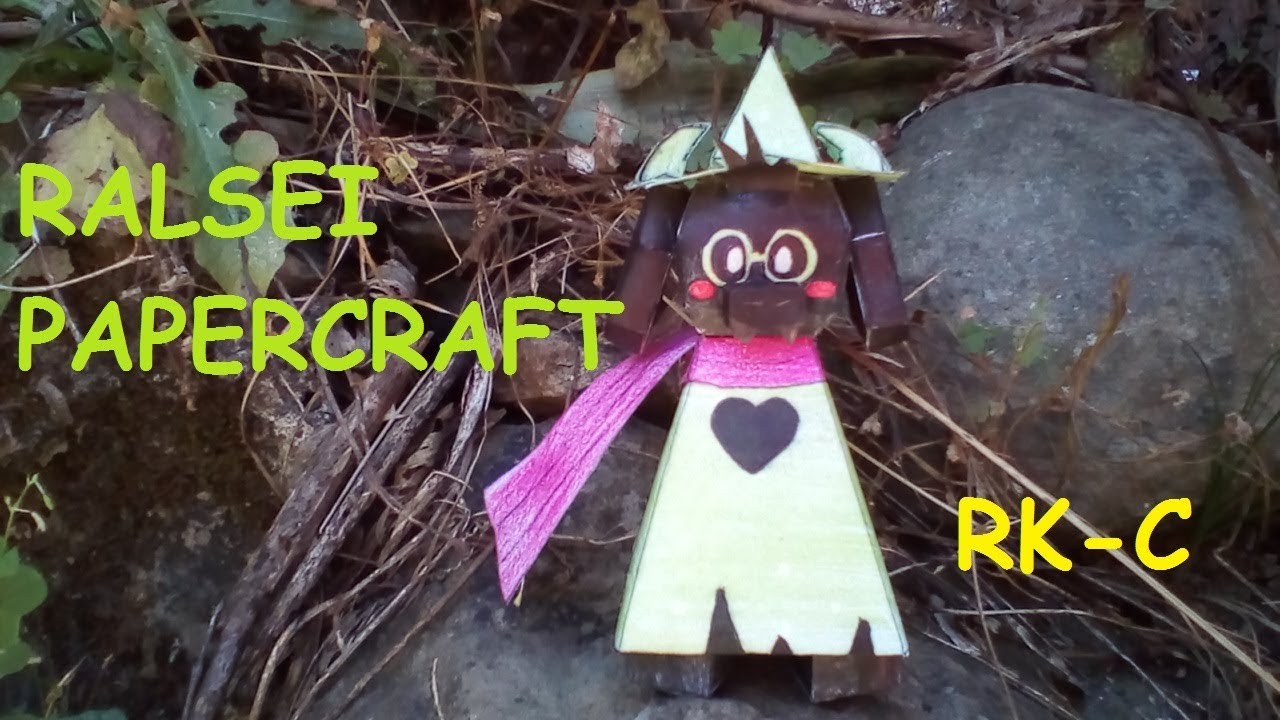 RALSEI PAPERCRAFT - YouTube