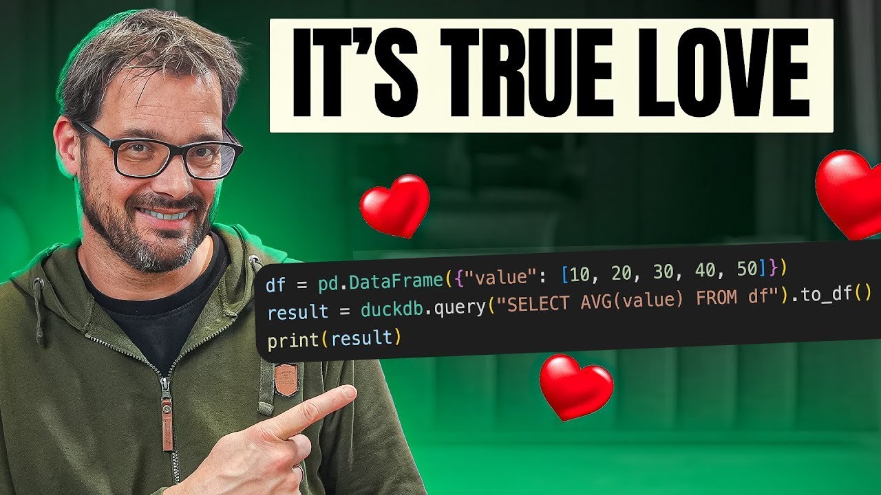 Stop Struggling With Dataframes Try Duckdb For Sql On Pandas Youtube 1485