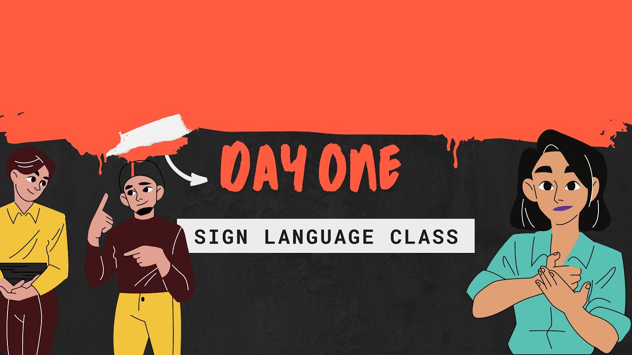 Day One - Greetings, Alphabets - YouTube