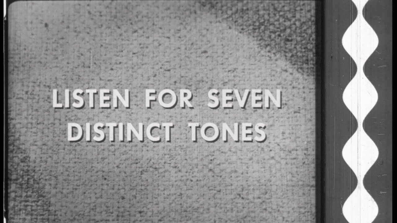 SMPTE Jiffy Test Film — 16mm HD Scan with Visible Soundtrack - YouTube
