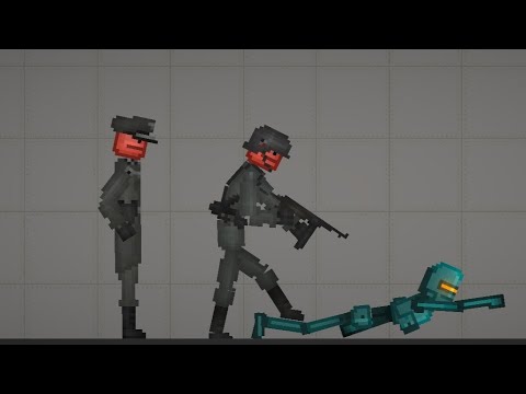 The Great Robot war | Melon Playground/sandbox - YouTube