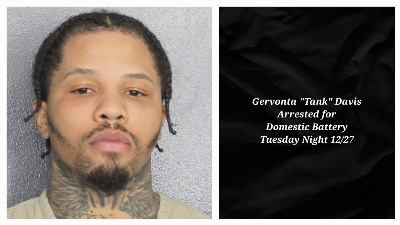 Gervonta "Tank" Davis Arrested!!!😒 - YouTube