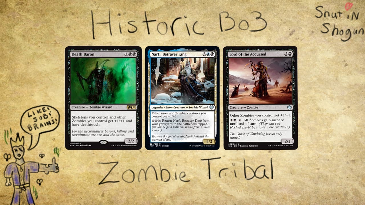MTG[Historic Bo3] - Dimir Zombie Tribal - Kaldheim Era - YouTube