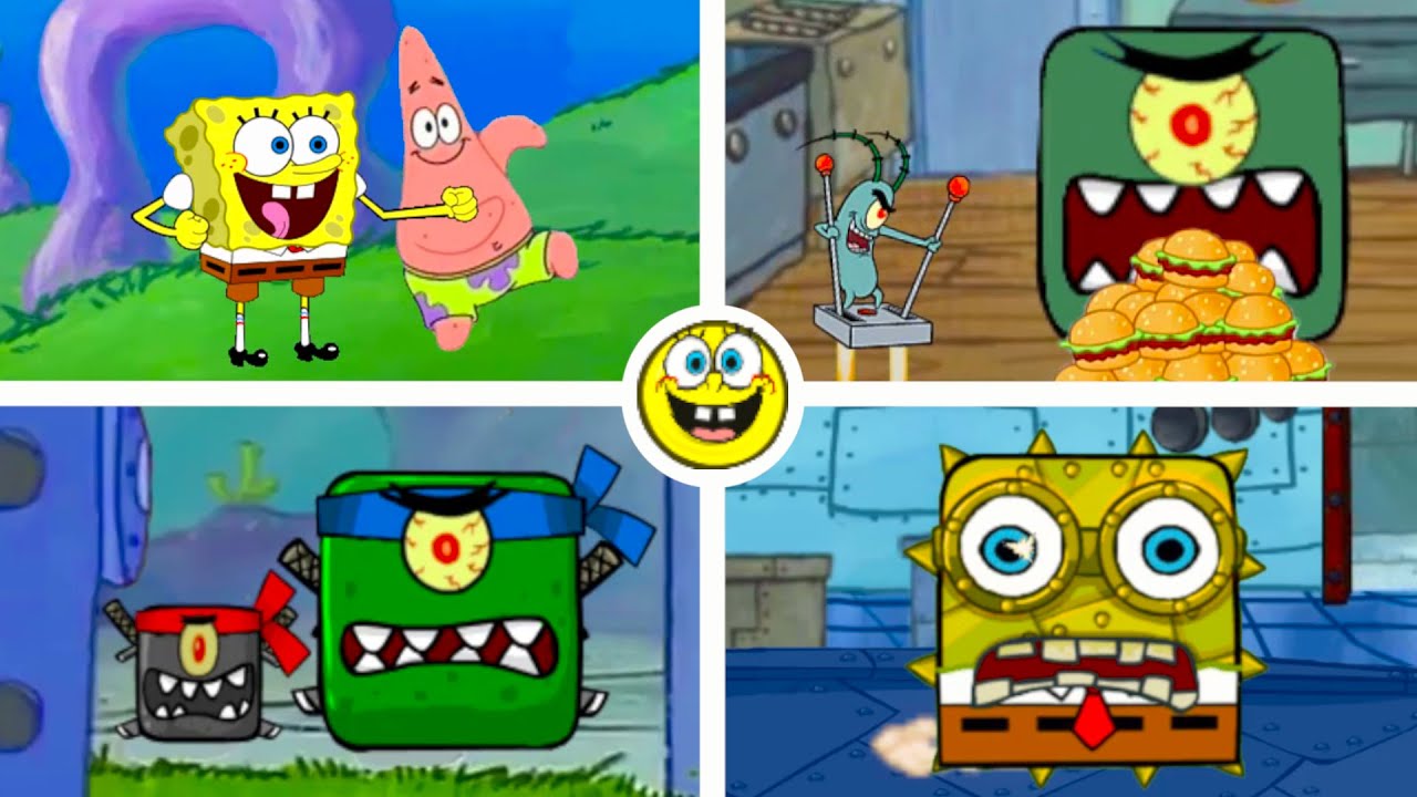 Spongebob Ball - All Cutscenes - All Animation - YouTube
