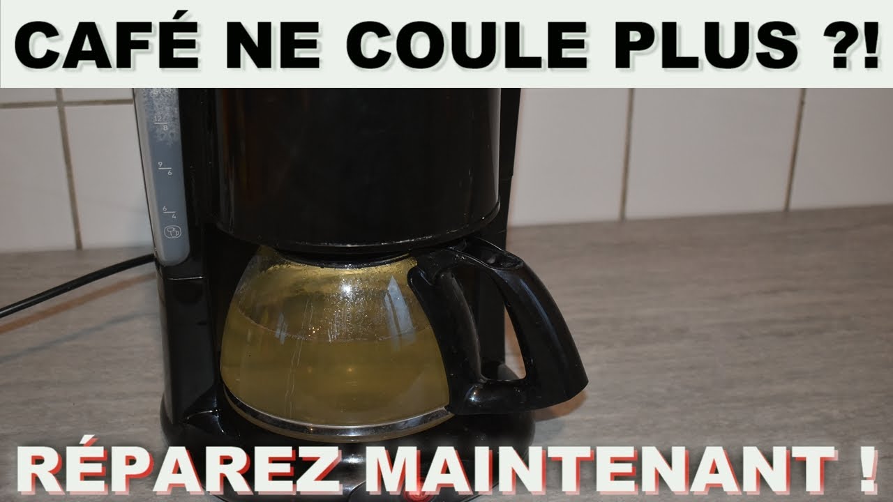 Cafetiere Sallume Mais Ne Coule Pasnull