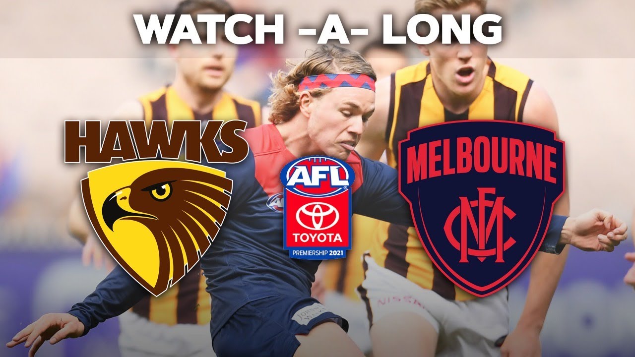 HAWTHORN VS MELBOURNE | AFL WATCH-A-LONG (W/ Ethan) - YouTube