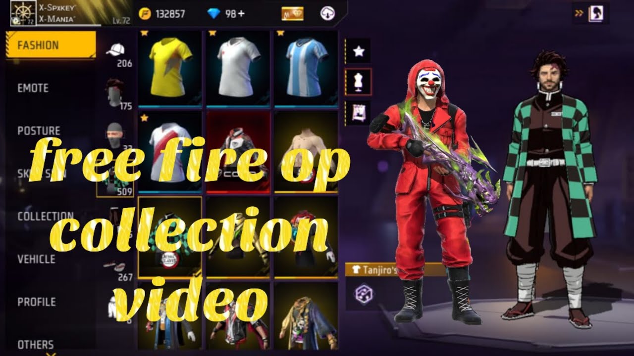 free fire op collection video Garena Free Fire #shorts #short # ...