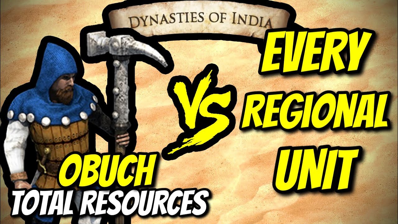 ELITE OBUCH vs EVERY REGIONAL UNIT (Total Resources) | AoE II: DE - YouTube