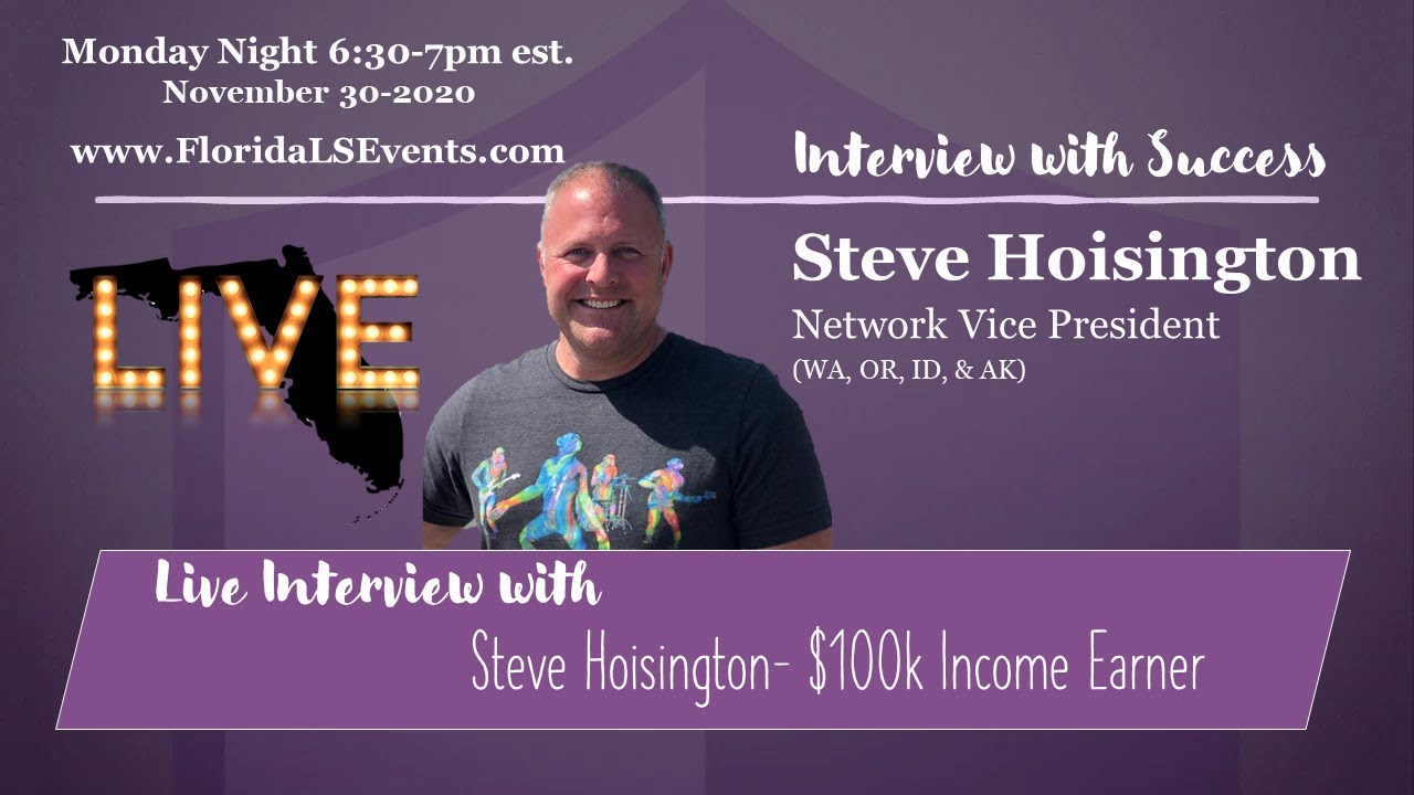 Interview with Success - Steve Hoisington - YouTube