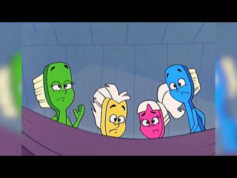 The Visitors - The Toothbrush Family Full Episode - Puddle Jumper Children's Animation