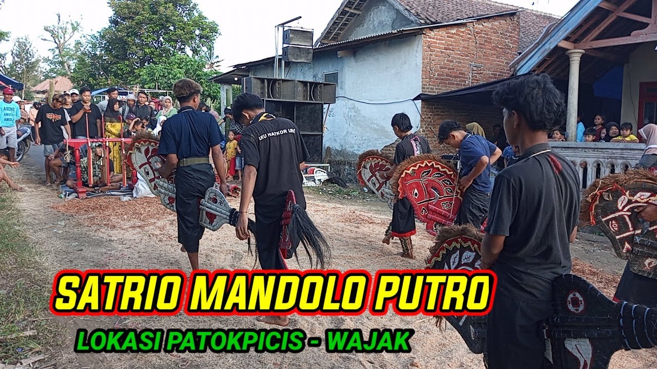 Live SATRIO MANDOLO PUTRO‼️LOMASI PATOKPICIS - WAJAK - YouTube