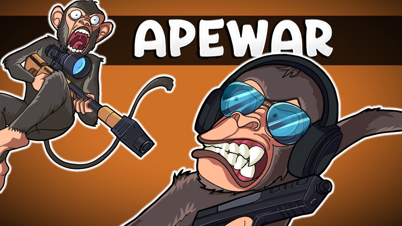 Extreme Monkey Warfare! - Apewar Funny Moments - YouTube