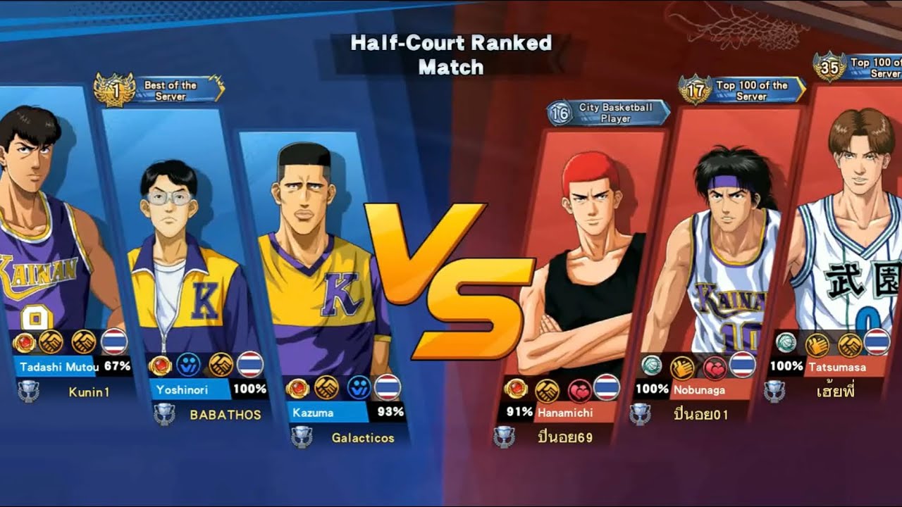 Slam Dunk Mobile - Rank With Friends #11 - New season, new team - YouTube