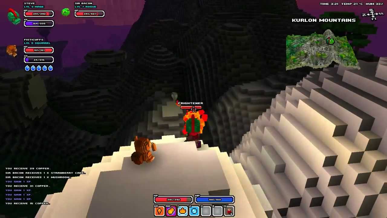Cube World Let's Stream #3 | (Preparing for) A Boss Fight! Lvl 9 Mage ...