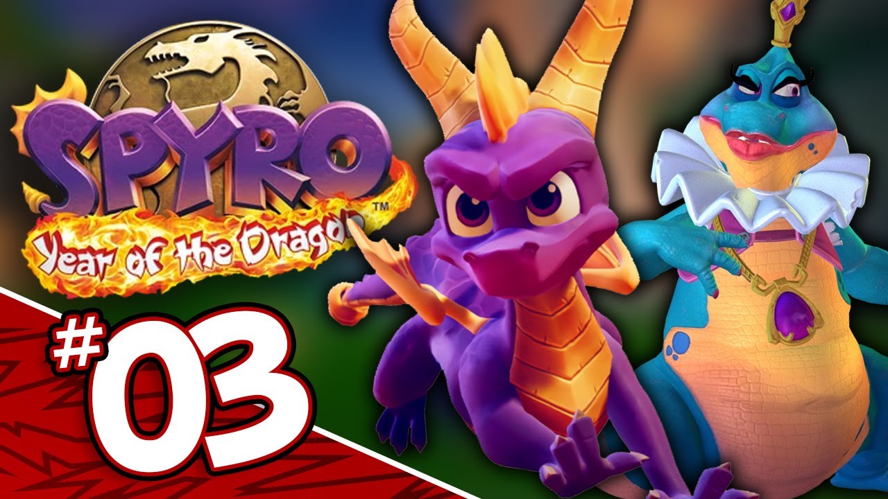 Evening at the Lake! | Spyro 3: Year of the Dragon Reignited • #03 ...