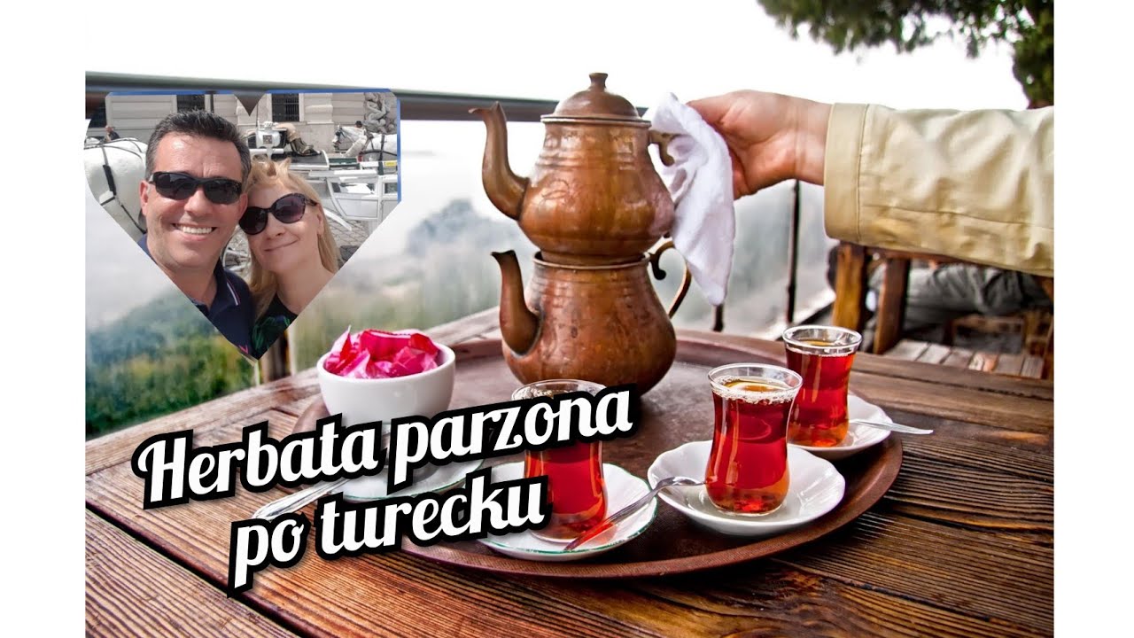 Turcja 🇹🇷.. Herbata parzona po turecku w tradycyjnym czajniczku ...