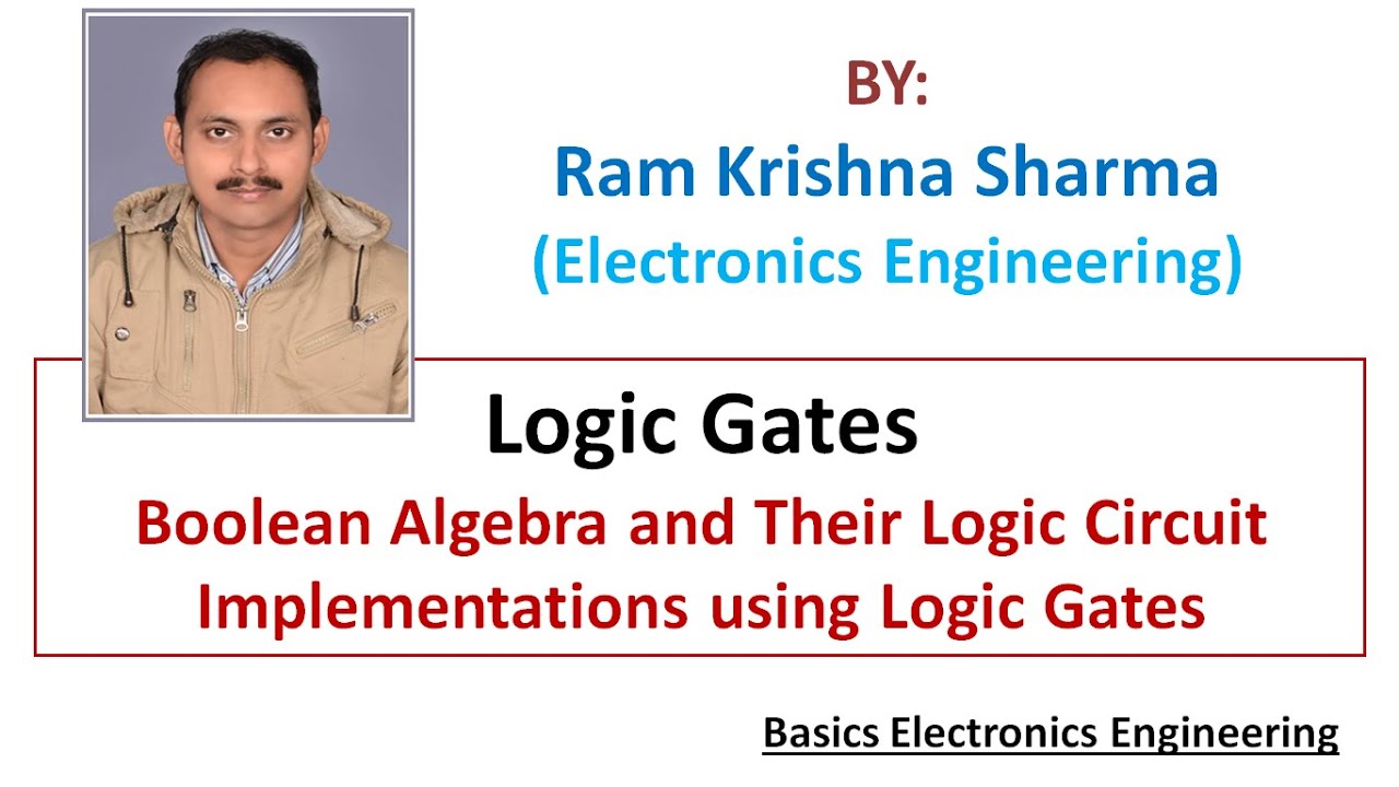 Unit 4.3 Electronics Logic Gates, Boolean Expressions in SOP and POS ...