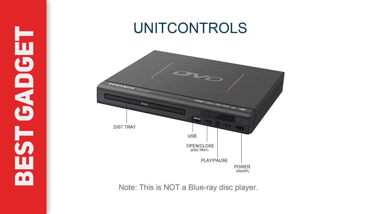 Foramor HDMI - Best Wifi Dvd Player Review - YouTube