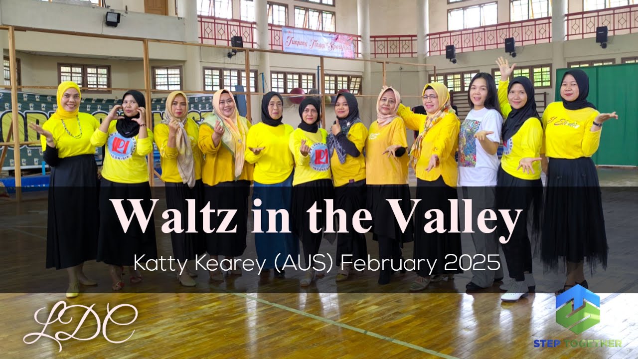 Waltz in the Valley • Choreo by Katty Kearey • LDC • ST • Line Dance ...