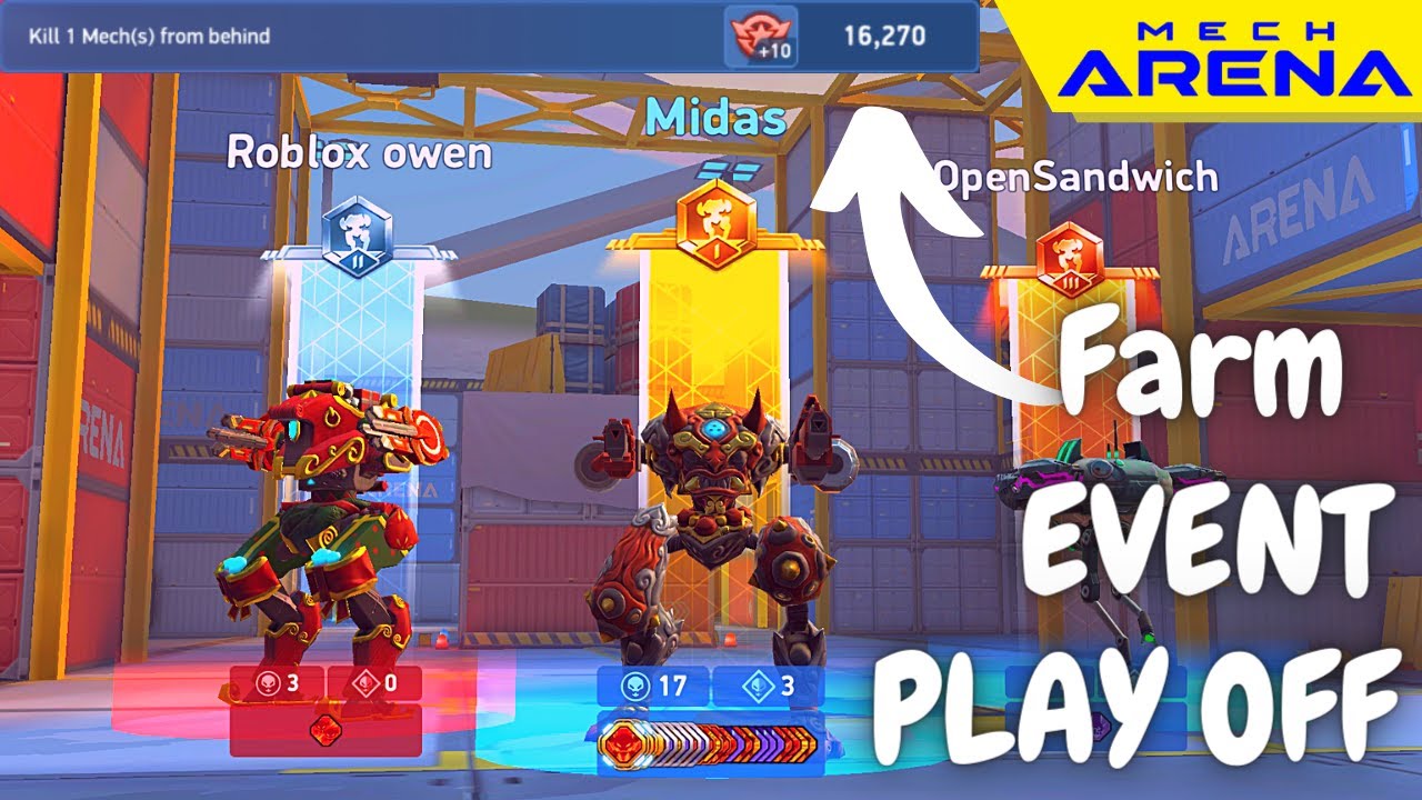 Mech Arena - Farm EVENT 😵‍💫😵‍💫 - YouTube