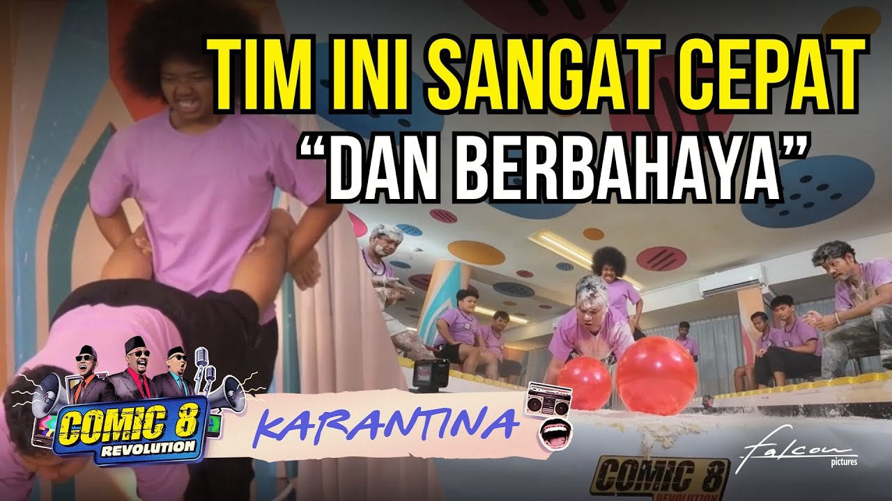 Day 63 | Tim Ini Sangat Cepat Dan Berbahaya #Comic8Revolution - YouTube