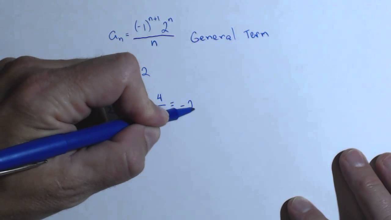 Finding Terms in a Sequence Given the General Term - YouTube