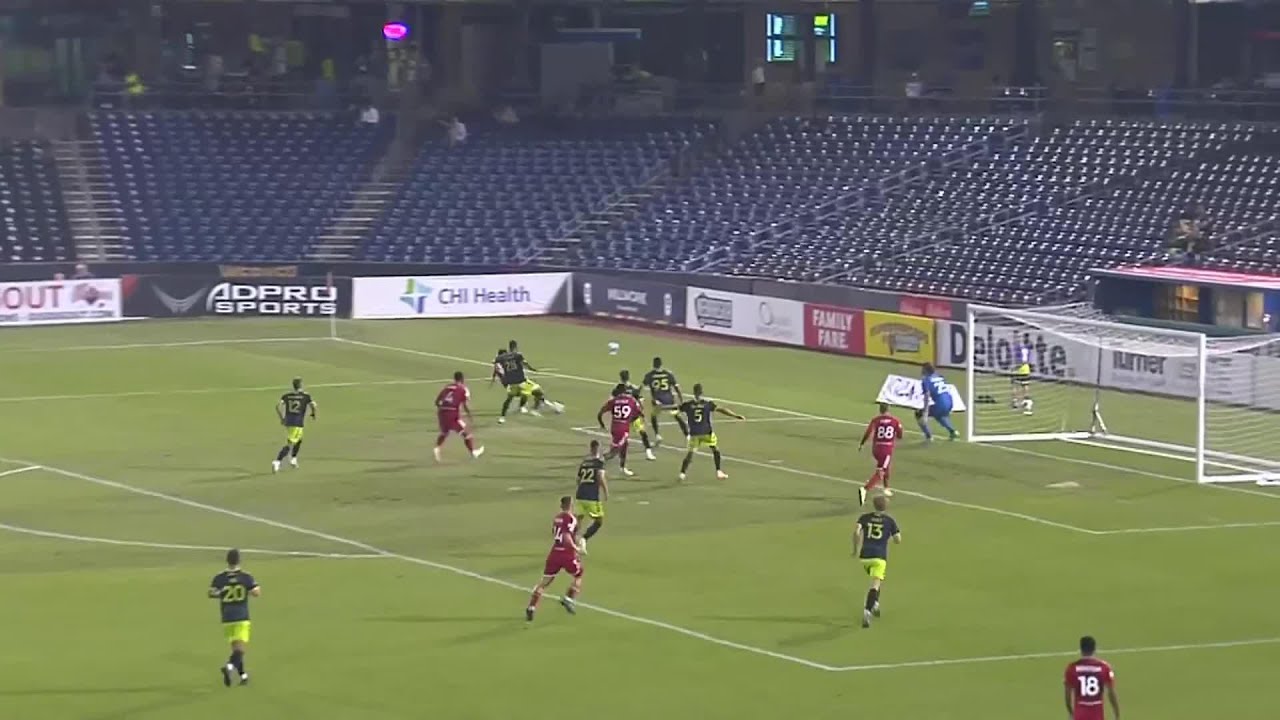 Preston Popp with a Goal vs. Union Omaha - YouTube