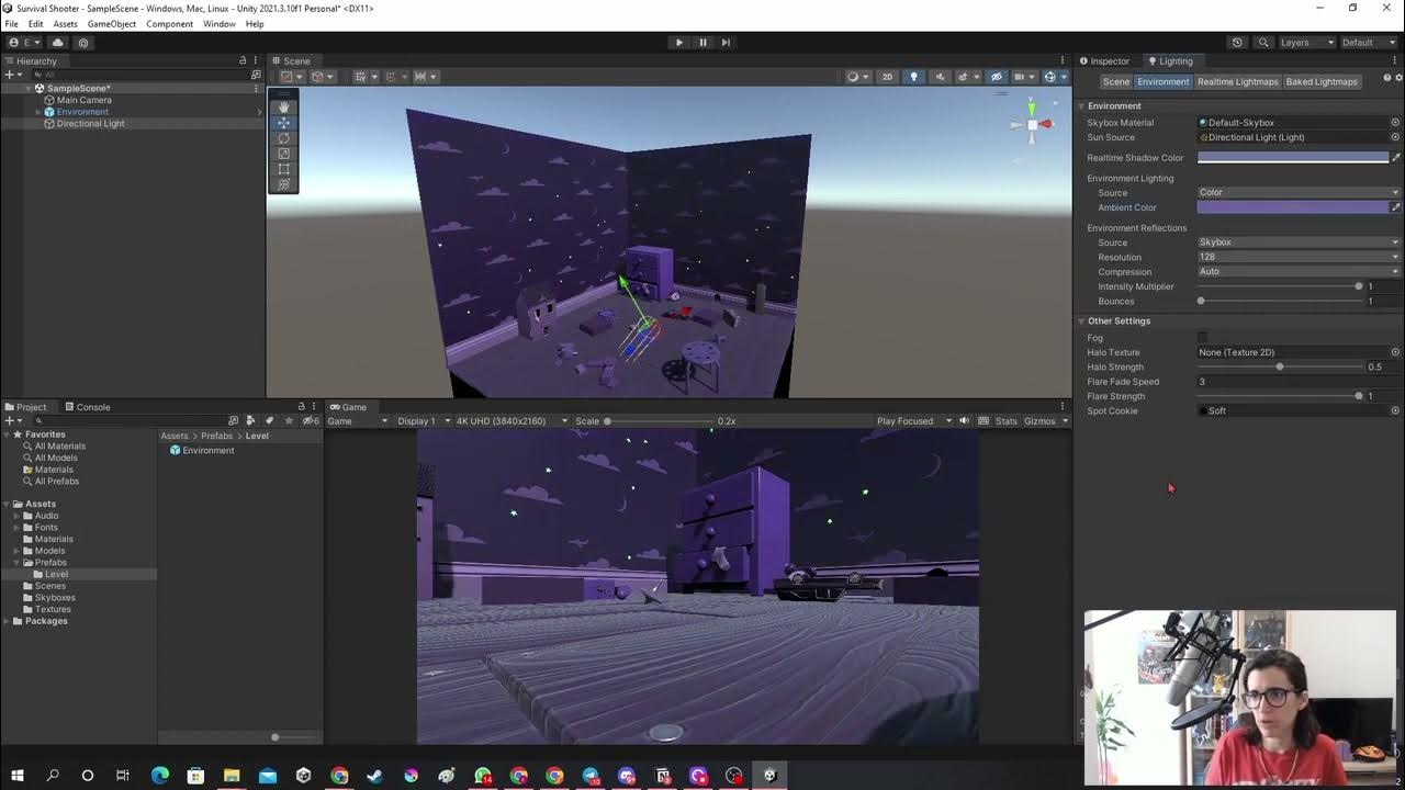 48 Sirvival shooter presentacion - Curso Unity - OpenBootcamp - YouTube
