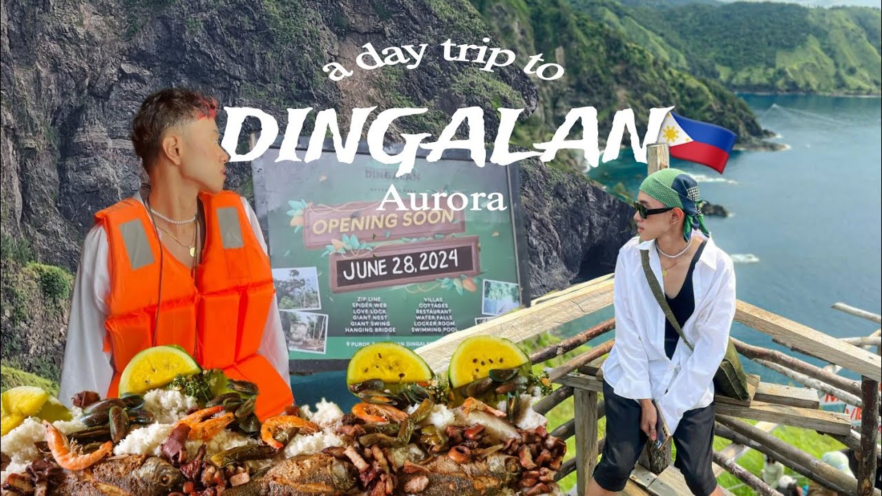 DINGALAN, AURORA 2024 | day tour vlog🏝 ( Php 1500 budget?) - YouTube