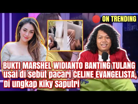 Rela Bekerja Keras untuk Celine Evangelista,ini potret Marshel Widianto