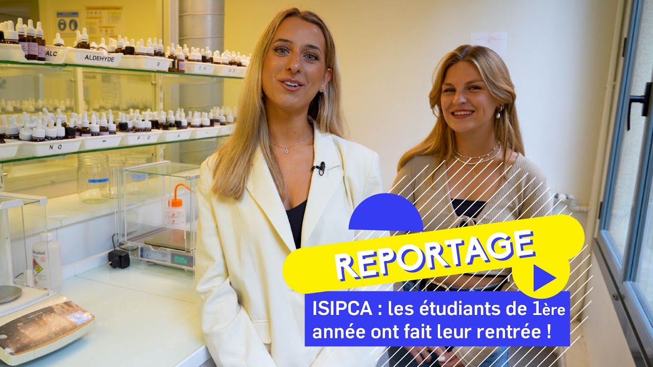 ISIPCA : les étudiants de 1ère année ont fait leur rentrée ! - YouTube