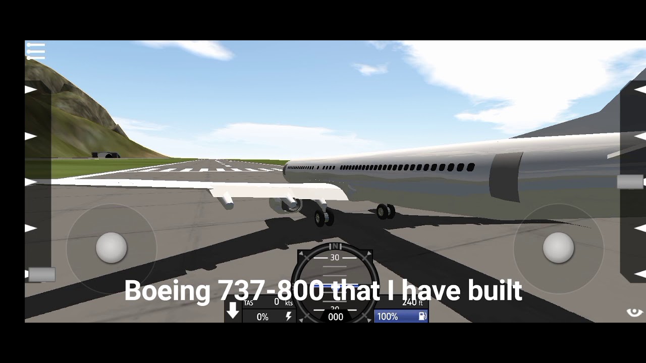 Testing my 737-800 [Teaser] (simpleplanes gameplay) - YouTube