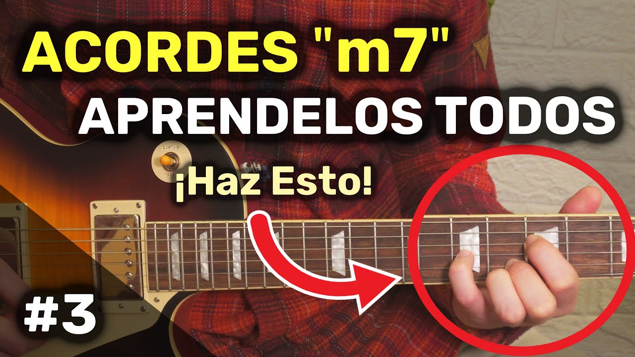 Con ESTA POSTURA podrás tocar CUALQUIER ACORDE m7 (#3) | Cómo tocar ...