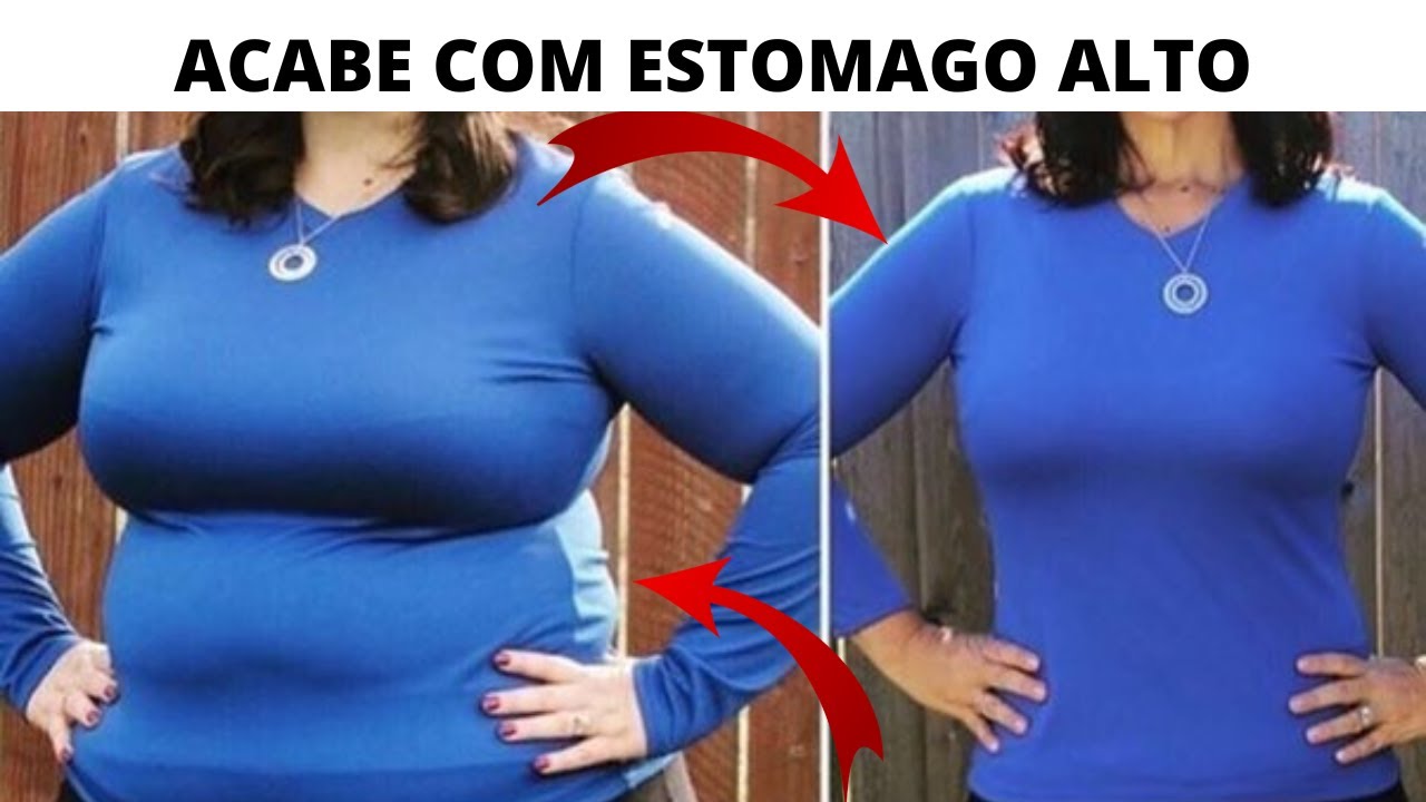 como acabar com o estomago alto - TML - YouTube