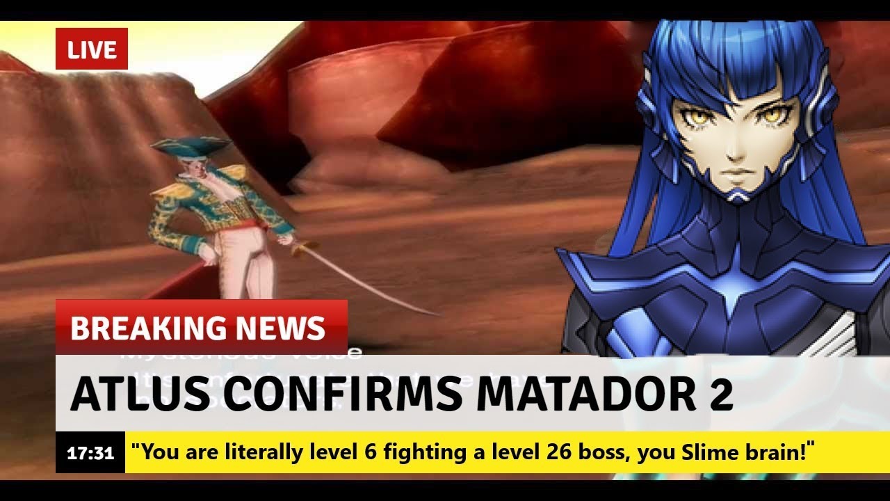 Fighting Matador in SMT V be like - YouTube