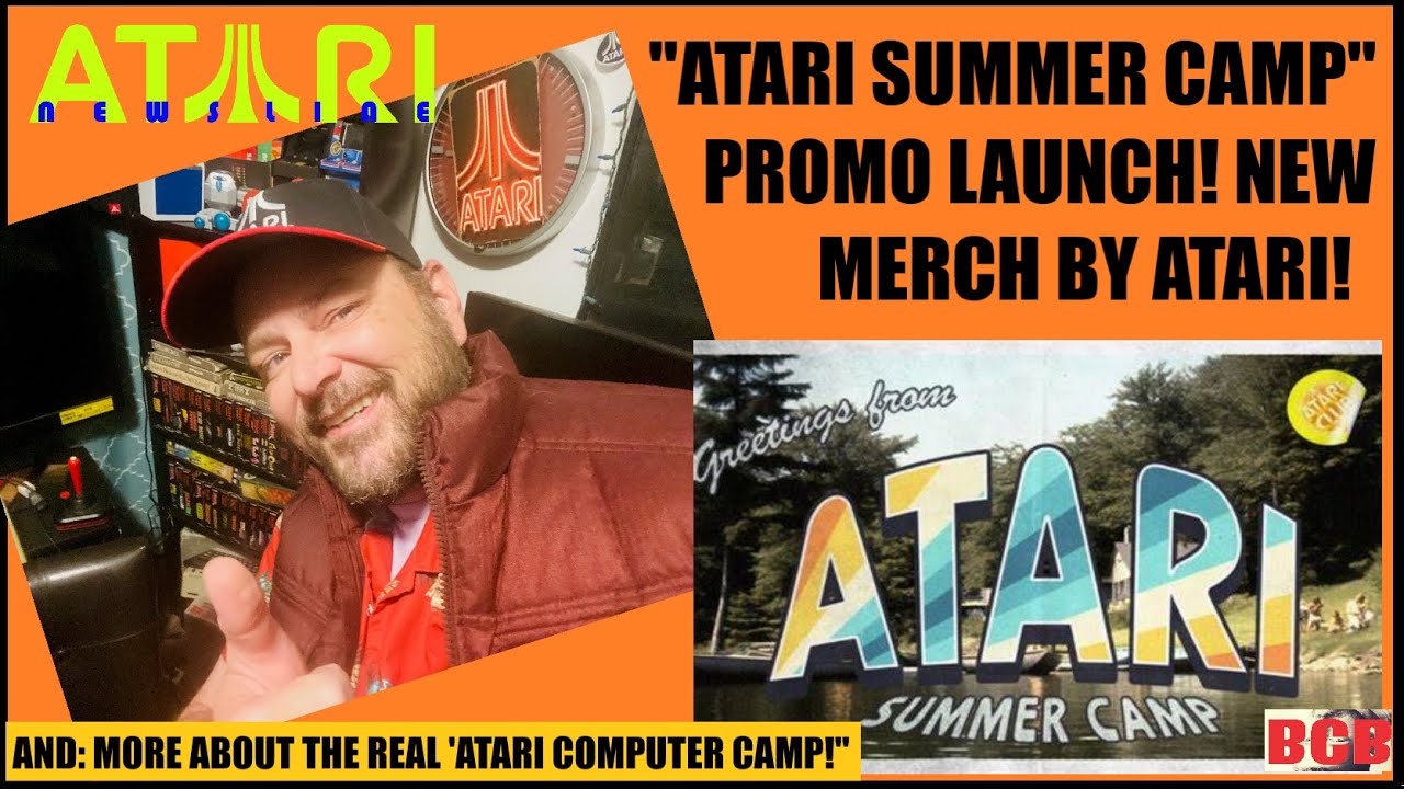 ATARI SUMMER CAMP Promo Launch! New Merch By Atari! Plus: More About ...