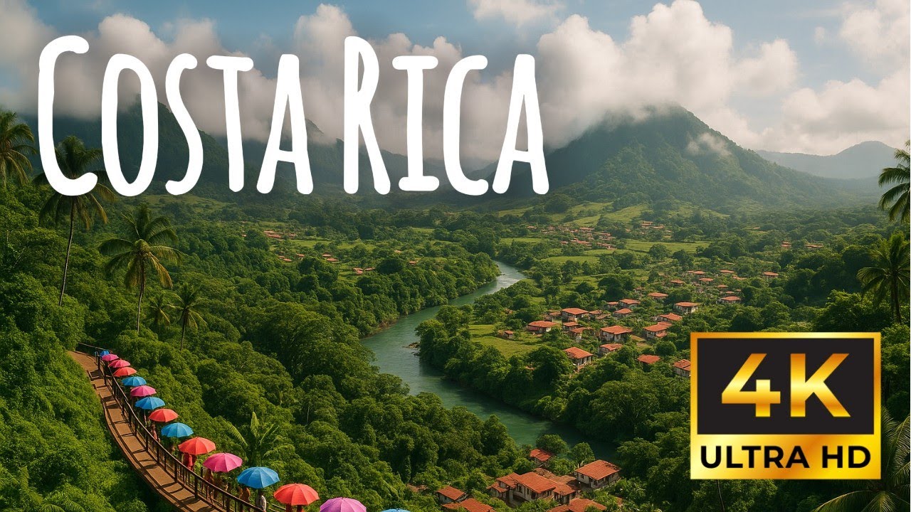 Relaxing Scenes of Costa Rica Chill Vibes 4K Video 🇨🇷 Chill Vibes ...