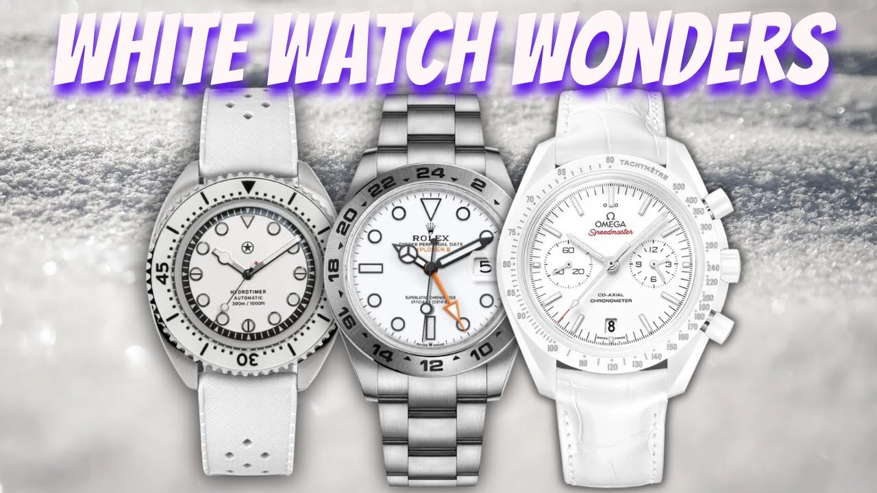 White Dial Winter Watches You Should Know! - YouTube