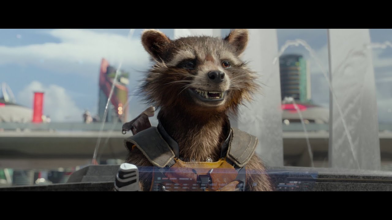 Guardians of the Galaxy - Rocket And Groot Intro Scene (HD) - YouTube