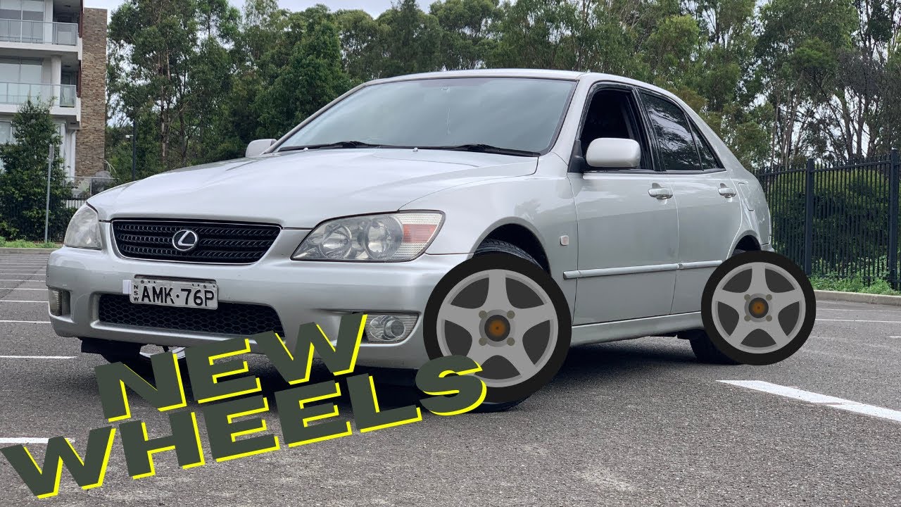 NEW WHEELS FOR THE IS200 - YouTube