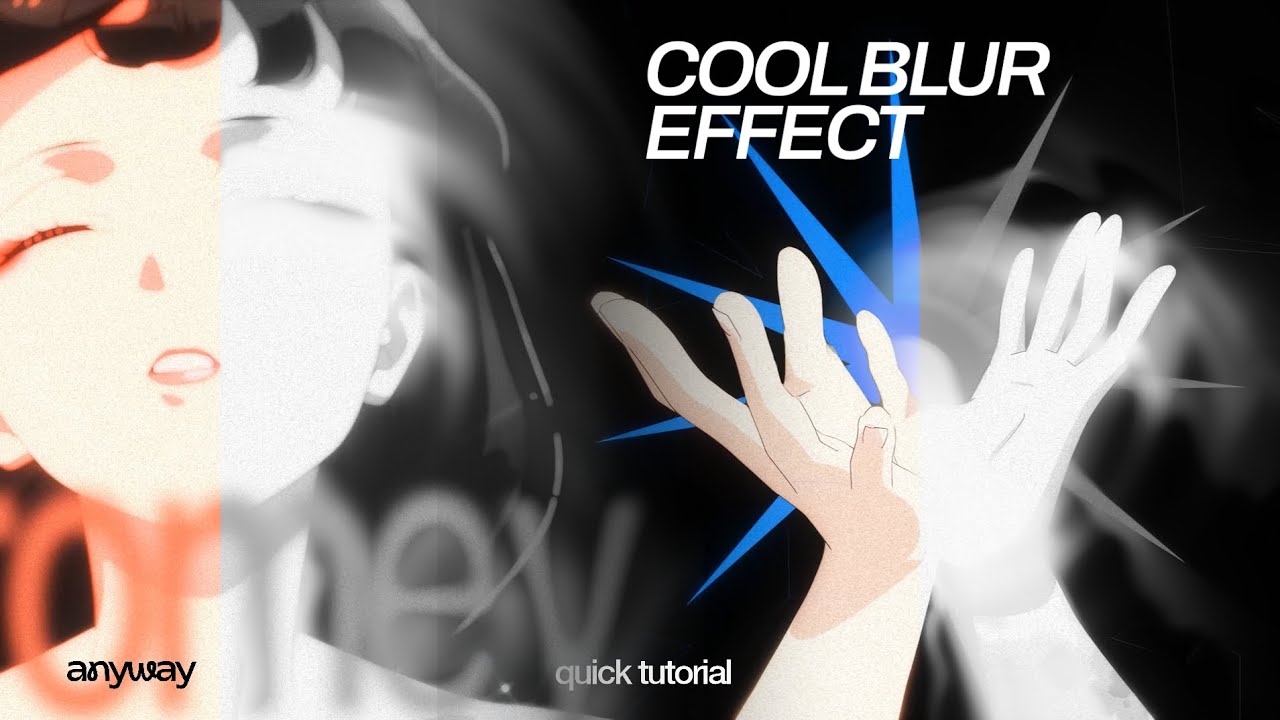 Cool Blur Effect in After Motion Z - YouTube