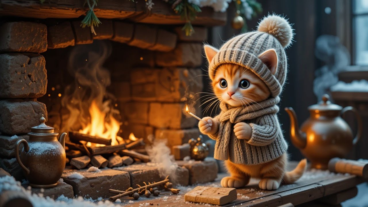 🏡 Ginger Meow: Tiny Cat's Cozy Countryside Cottage Retreat! 🐱🌿 #cat # ...