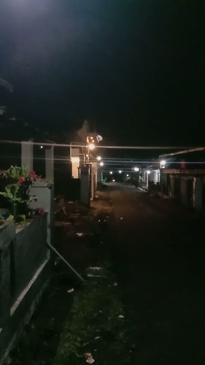 suasana malam yang dingin gelap sunyi senyap 🥶 - YouTube