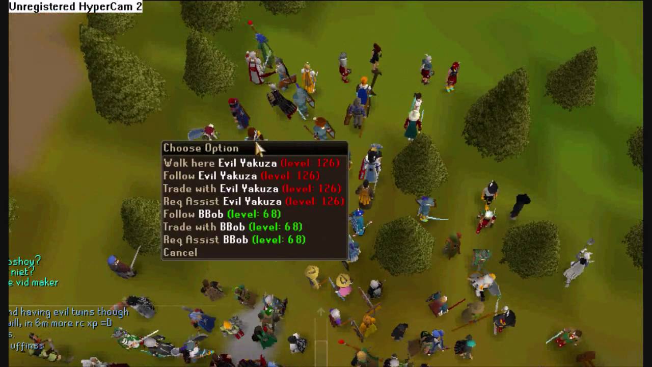 runescape gathering 2010 with zezima excl and more.... - YouTube