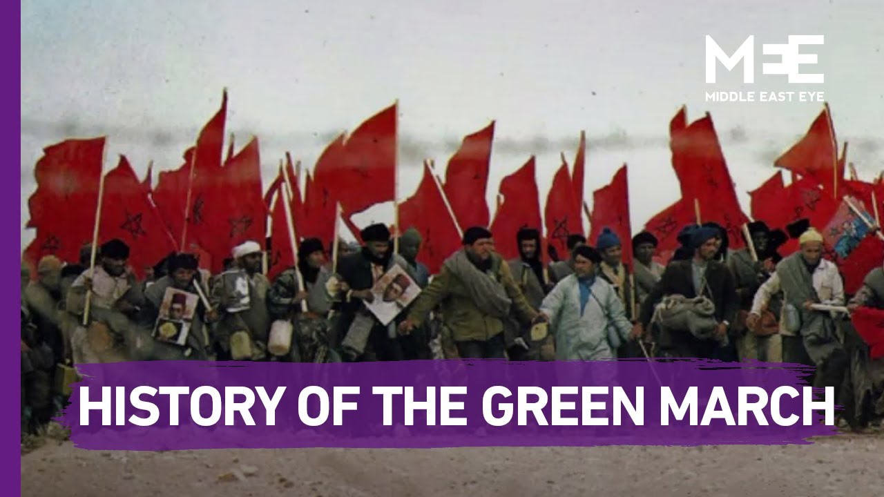 History of the Green March in Morocco - YouTube