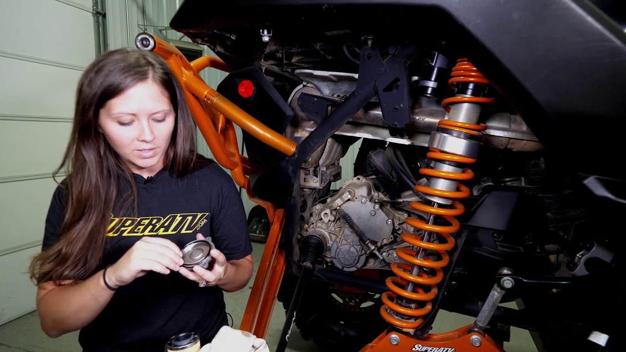How To Change Oil And Oil Filter Can Am Maverick X3 Utv Maintenance