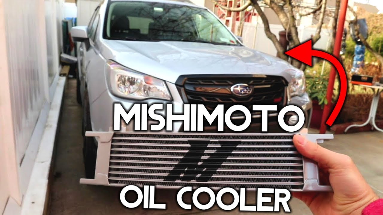 MISHIMOTO OIL COOLER INSTALL! | 2014 - 2018 SUBARU FORESTER XT / 2015 ...
