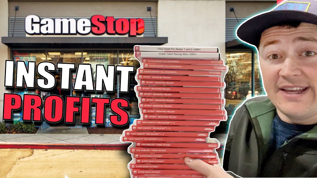 Making money QUICKLY from GameStop - YouTube