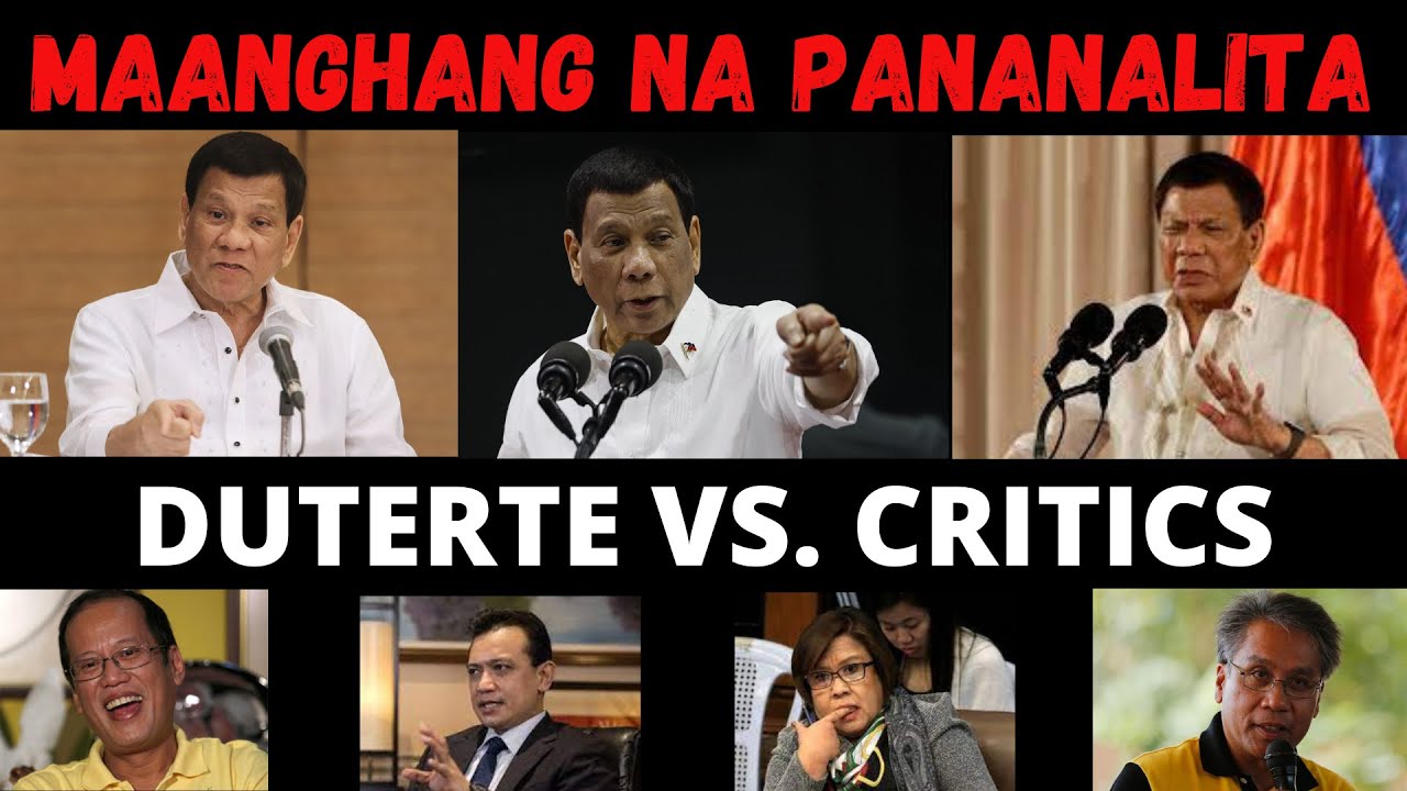 DUTERTE VS ALL PART 1 - YouTube
